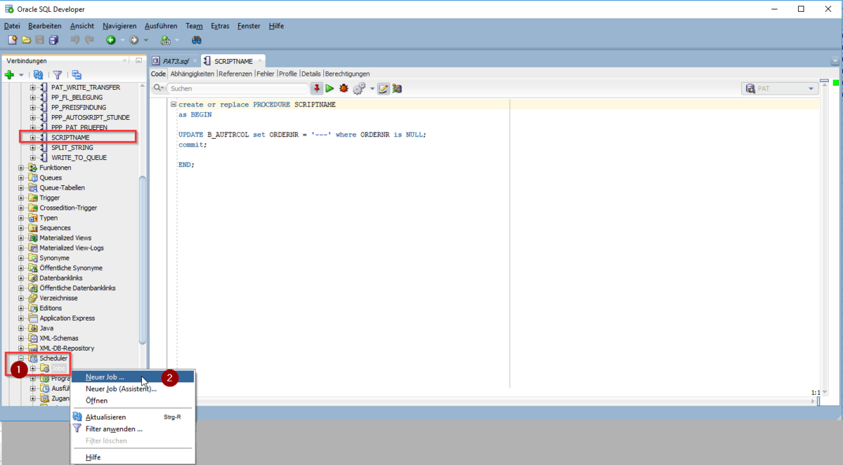 Tagscript schreiben und bearbeiten – PPwiki