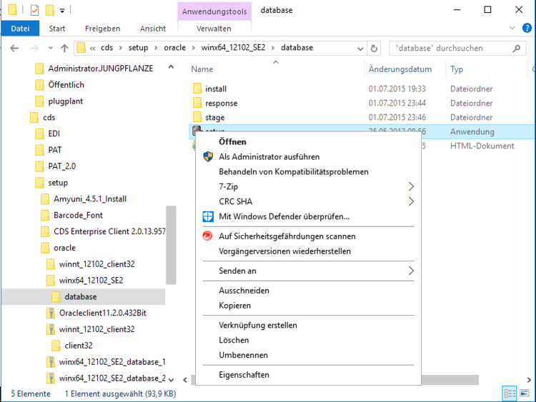 1) Oracle Software installieren – PPwiki